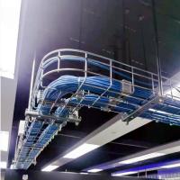 China Zinc Coating 75mm Galvanized Steel Cable Tray Solid Bottom / Trough for sale
