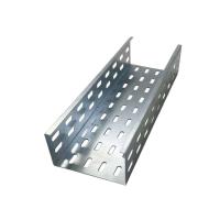 China Punching Aluminium Perforated Cable Tray 50x50 Corrosion Resistance for sale