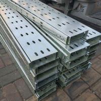 China Punching Aluminium Perforated Cable Tray 50x50 Corrosion Resistance for sale