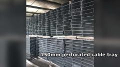150mm perforated cable tray