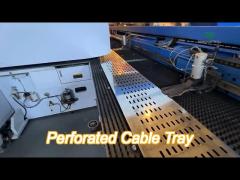 oem 300mm perforated cable tray ventilated trough cable tray
