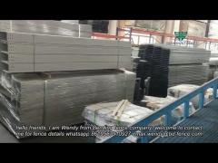 100mm heavy duty cable tray carrying multiple rows hv cables or dense busbars
