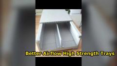 pvc cable tray with cover