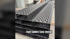 Perforated Cable Tray 8 Ft Ventilated