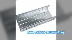 GI Perforated Cable Tray: Cool Cables, Max Strength