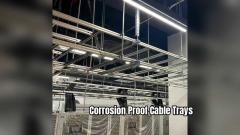 Corrosion Resistant Cable Tray Systems Easy Install