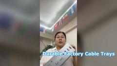 factory trough type cable tray
