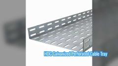 HDG Galvanized Perforated Cable Tray 3.6 M/12 Ft