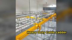 HDG Cable Ladder Type U Power Feeder Routing
