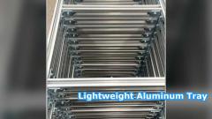 Lightweight Aluminum Cable Tray Space Saver
