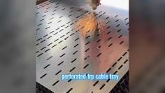 Bendin perforated frp cable tray