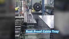 GI Perforated Cable Tray Rust Proof Ventilation