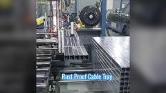 GI Perforated Cable Tray Rust Protection Ventilation