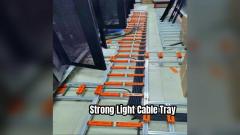 Single Rail Aluminum Cable Tray Strong & Light