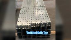 Galvanized Cable Tray Ventilation & Support