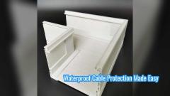 Waterproof PVC Cable Trunking Best Cable Management Solution