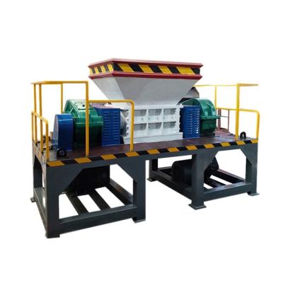 China Home Use 800 plastic foam twin shaft shredder for waste clothes for sale