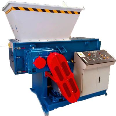 China Building Material Shops Hydraulic single shaft aluminum clad block scrap copper wire multifunctional shredder for sale