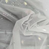 Quality Starry Sky Glitter Tulle Fabric Net Bronzing Soft Spandex for Clothing and for sale