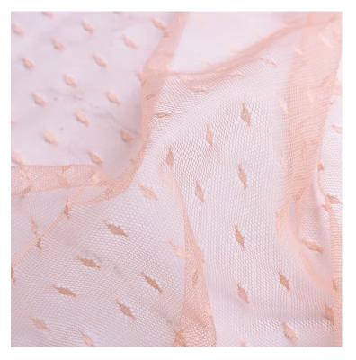 China 100% Nylon Lace Fabric New Design Soft Hand Feel Crochet Embroidery Woven Technics Lightweight Breathable Waterproof Plain for sale