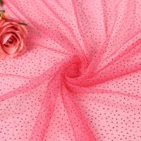 Quality Stylish Lightweight 100% Polyester Warp Knitted Fabric Breathable Starry Dots for sale