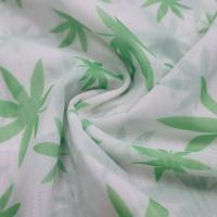Quality Custom Digital Printing Soft Ladies Shirts Bags Girls Modal Tulle Lace Jersey for sale