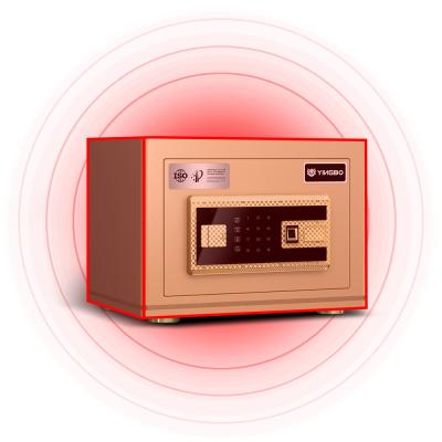 Cina Cassaforte per ufficio a doppio allarme H250mm Massello Biometrico in acciaio in vendita