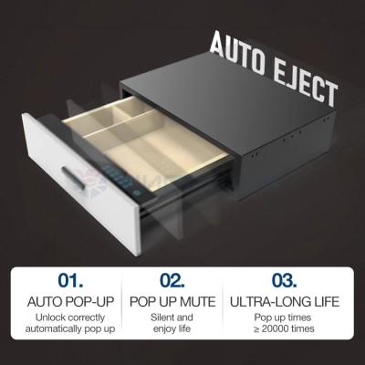 China Fingerprint Lock Smart Waterproof Panel Jewelry Safe Box For Home Security for sale