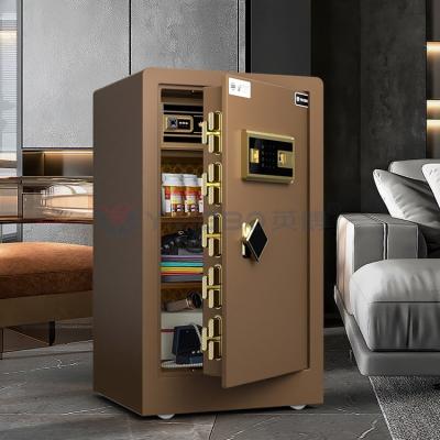 Cina Blocco impronte digitali Smart Luxury Safe Box personalizzato per la sicurezza domestica YB/RS-80 in vendita