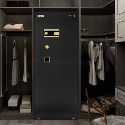 중국 지능형 듀얼 경보 큰 지문 잠금 안전 상자 120kg 보안 YB/RS-150 판매용