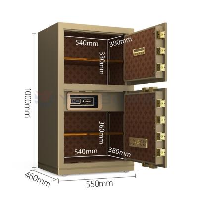 China H1000mm Biometrisch vingerafdruk slot kluis voor kantoorbeveiliging YB/N7-100D for sale