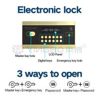 China H450mm Luxury Digital Safe Box Electronic Lock For Security for sale
