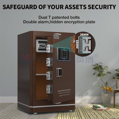 Cina Fingerprint Digital Lock Safe Box per la sicurezza domestica YB/N6-78 in vendita