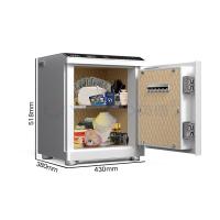 China OEM Night Table Safe Box Solid Steel With Fingerprint Lock Hidden Safe Box for sale