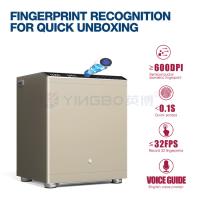 China Multi Functional Night Table Safe Box Hidden Safe Box With Wireless Charging Smartbox Safe for sale