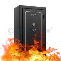 China Large Safe Box Fireproof Gun Safe Box Biometric Fireproof Safe Large Document Safe for sale