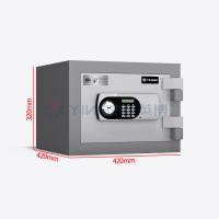 China Fireproof Box Fire Proof Cabinets 2 Hour Fireproof Small Home Safe Fireproof Theft Protection Safe for sale