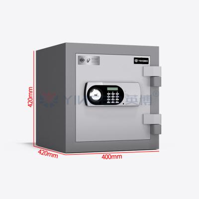 China Security Dual Alarm Fireproof Safe Box With Classic Intelligent Panel Design YB/FH-42 for sale