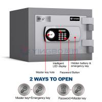 China Fireproof Box Fire Proof Cabinets 2 Hour Fireproof Small Home Safe Fireproof Theft Protection Safe for sale