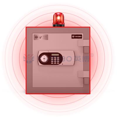 China Security Dual Alarm Fireproof Safe Box With Classic Intelligent Panel Design YB/FH-42 for sale