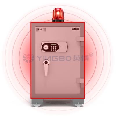 China Three Composite Construction Fireproof Safe Box With Intelligent Dual Alarm System YB/FH-78 Fireproof Safe Box for Home and Office for sale