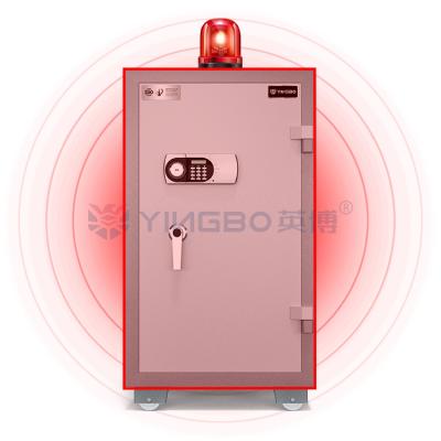 China YB/FH-108 Electronic Digital Lock Fireproof Safe Box with 1400°C Fireproof Rating and Special Out Hinge Design for sale