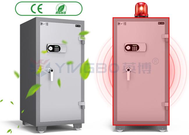 Safe control panel with digital display