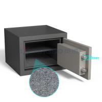 China File Storage Box Fireproof Safe Box Solid Steel Double Keys Lock for sale