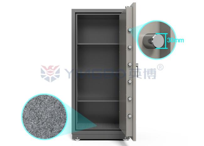 30mm solid steel latches close-up