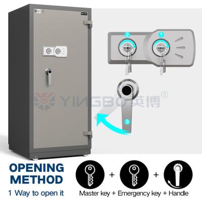 중국 235KG 방화 금고 이중 열쇠 잠금 견고한 강철 래치로 귀중품을 안전하게 보호 판매용