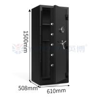 China Heavy Duty Steel Gun Safe Box Solid Steel Heavy Duty Fireproof Protection for sale