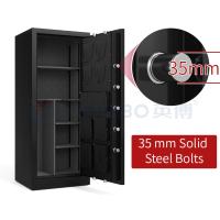 China Heavy Duty Steel Gun Safe Box Solid Steel Heavy Duty Fireproof Protection for sale