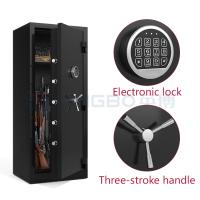 China Heavy Duty Steel Gun Safe Box Solid Steel Heavy Duty Fireproof Protection for sale