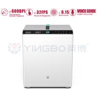 China Fingerprint Lock Smart Safe Box Hidden box Night table safe box Wireless Charging for sale